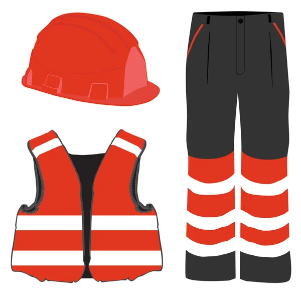 Safety clothing set Stock Vector Image by ©viktorijareut #87933218