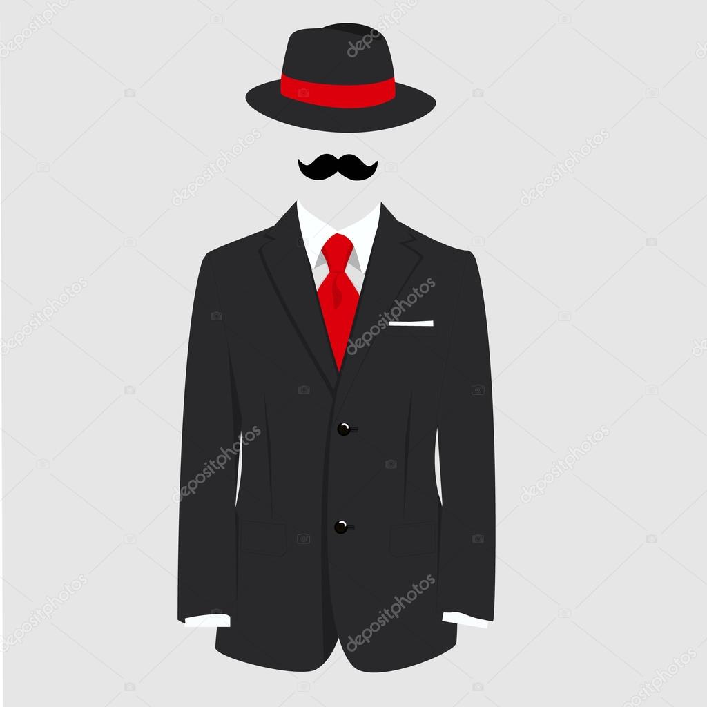 Gentleman concept vector Stock Vector Image by ©viktorijareut #87083012