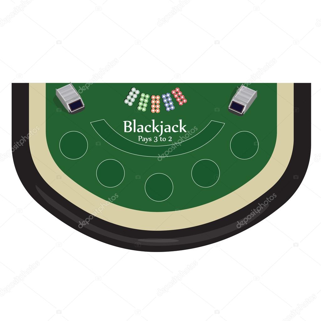 Casino Black Jack Cards Clip Art