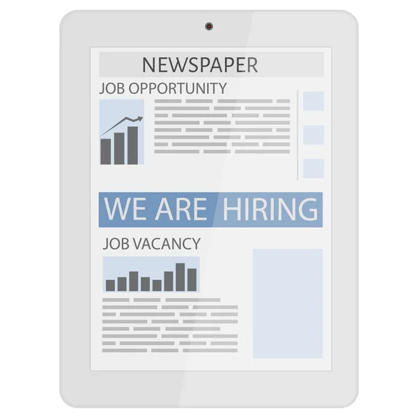 Newspaper Template For Job Advertisements