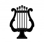 Illustration of lyre Stock Vector Image by ©Kreativ #40868631