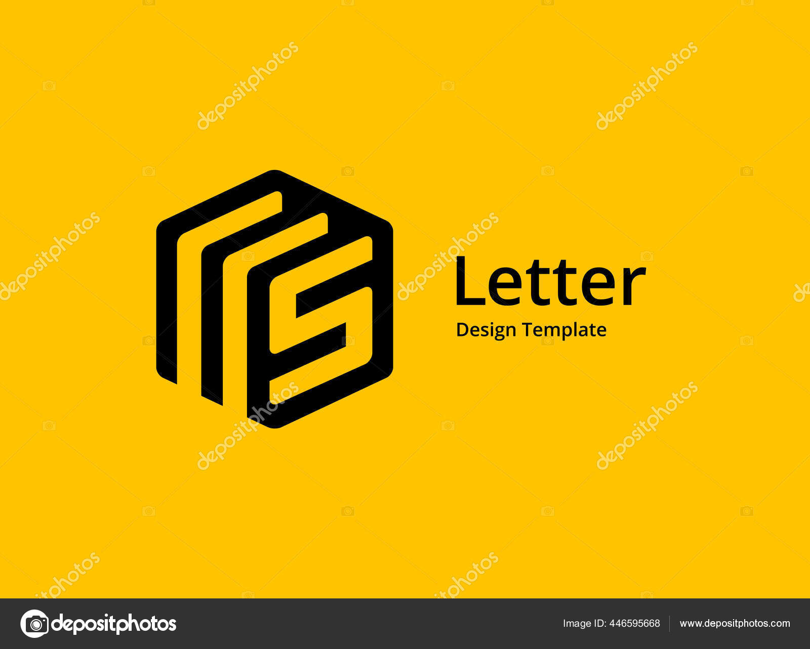 Letter Number Document Logo Icon Design Template Elements ⬇ Vector ...