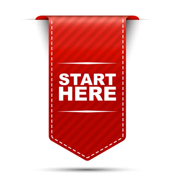 Red vector banner design register here Stock Vector Image by ©houbacze ...