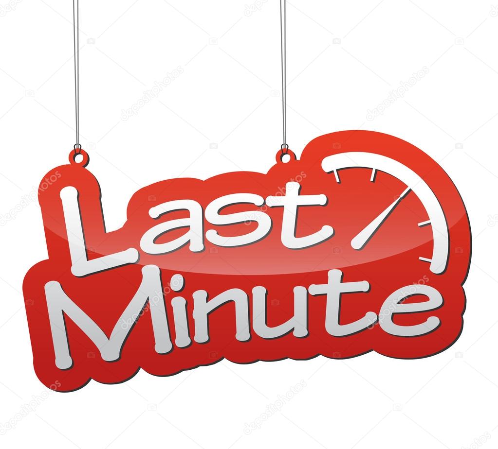 Background last minute Stock Vector Image by ©houbacze #86955414