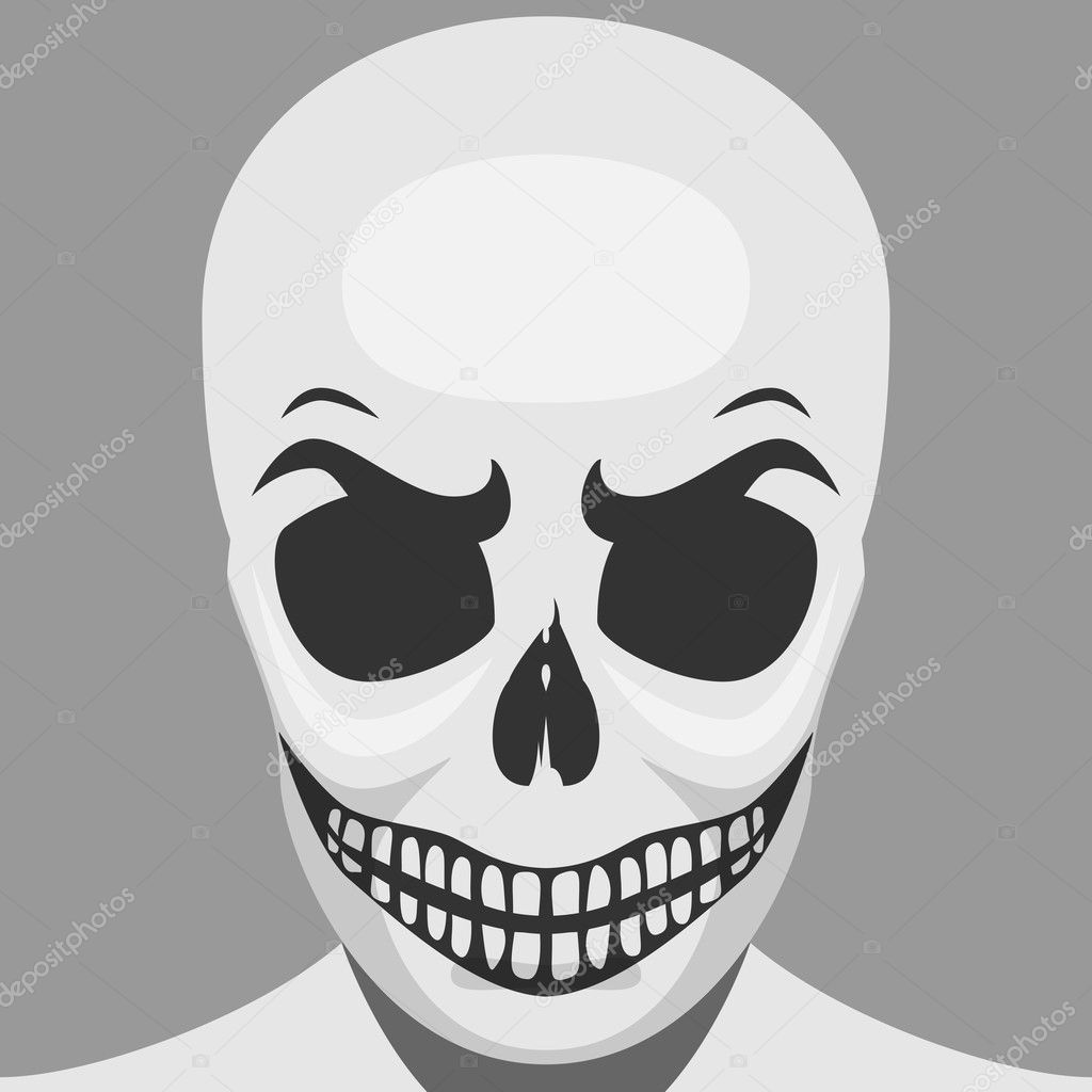 Scary Skeleton Monster for Halloween Stock Photo by ©Slavaleks 84850066