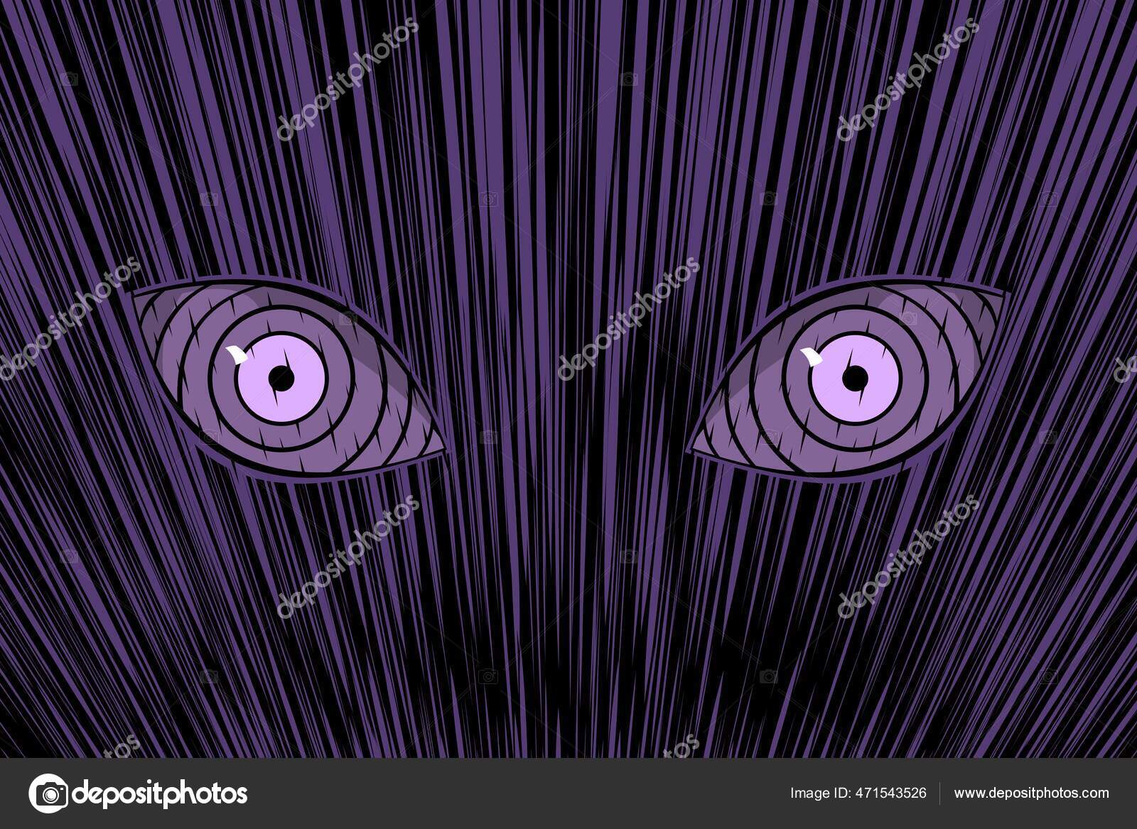 Background Genjutsu Rinnegan Illusion World Stock Vector Image by ...