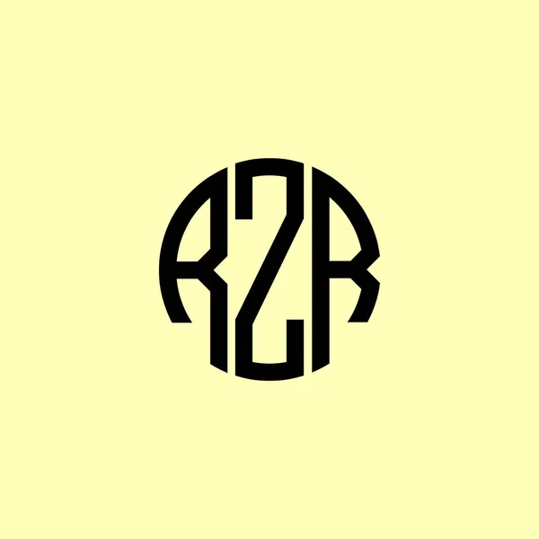 Rz monogram imágenes de stock de arte vectorial | Depositphotos
