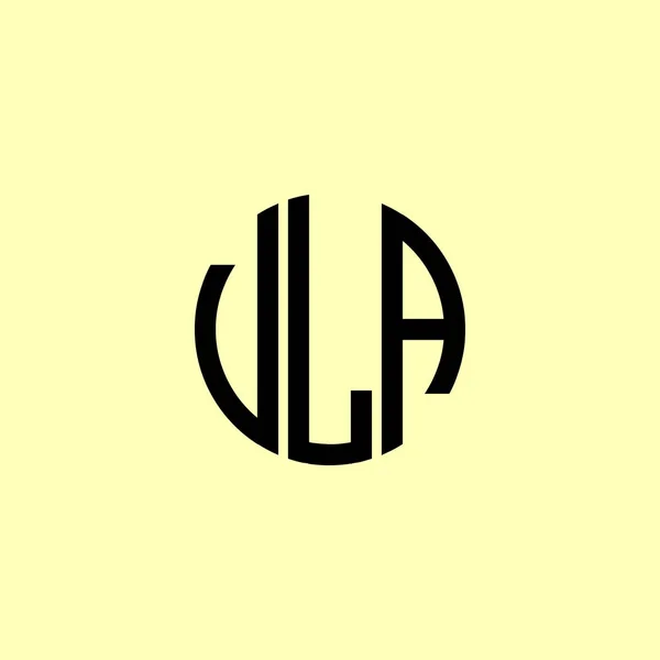 Creative Rounded Initial Letters Lda Logo Suitable Which Company Brand ...