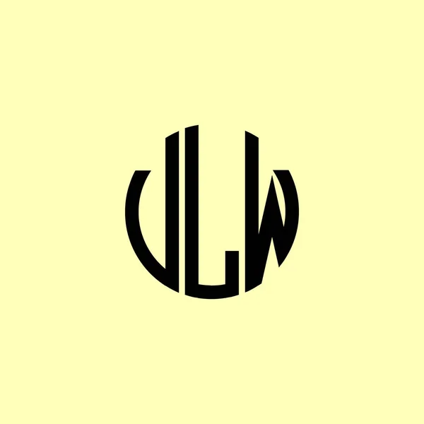 Creative Rounded Initial Letters Lda Logo Suitable Which Company Brand ...