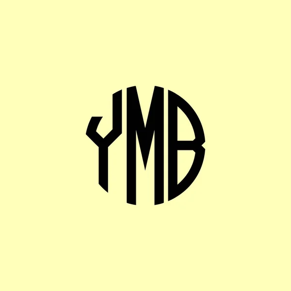 Creative Rounded Initial Letters YMB Logo. It will be suitable for ...