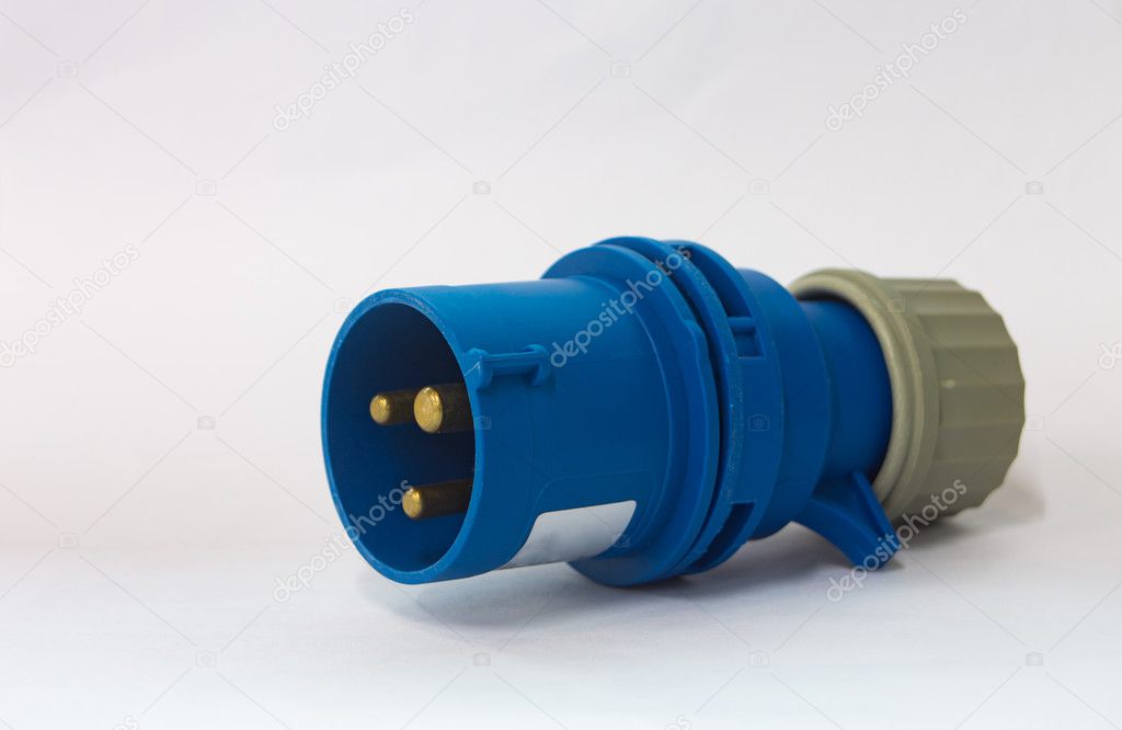 High voltage power connector — Stock Photo © tonsound #109104730