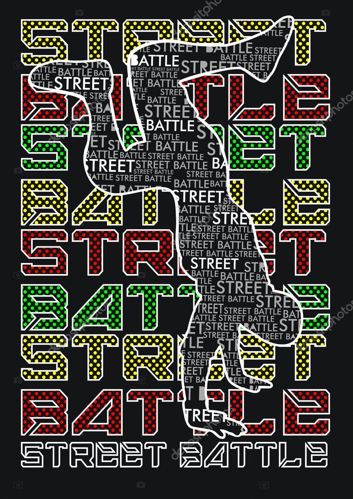 Street dance Stock Illustration by ©d2ptri #57042621