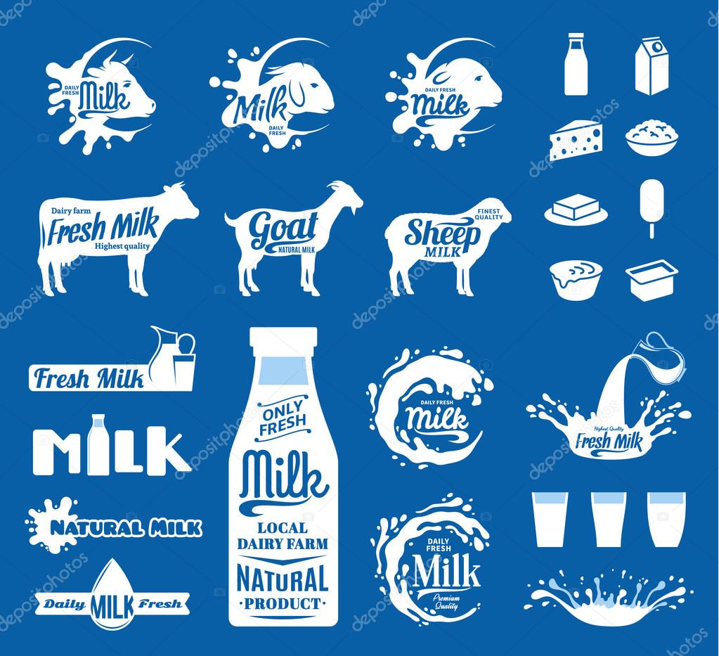 Milk Products Logos