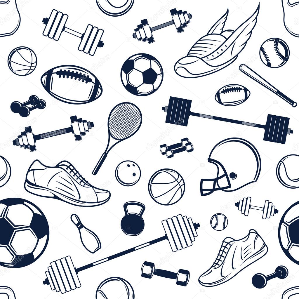 Sports Equipment Background