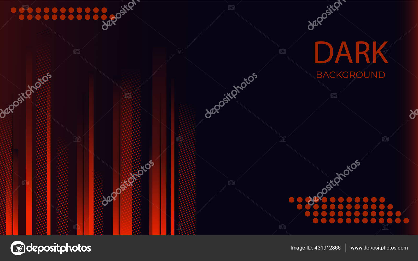 Vector Graphic Design Dark Black Red Modern Background Wallpaper ...