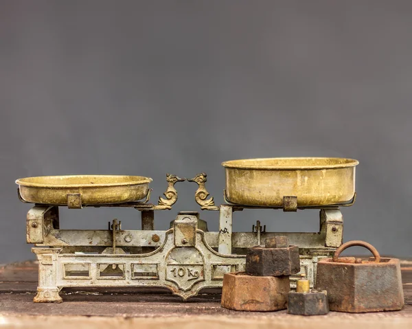 Antique scale, on white background Stock Photo by ©Rihards 29525269