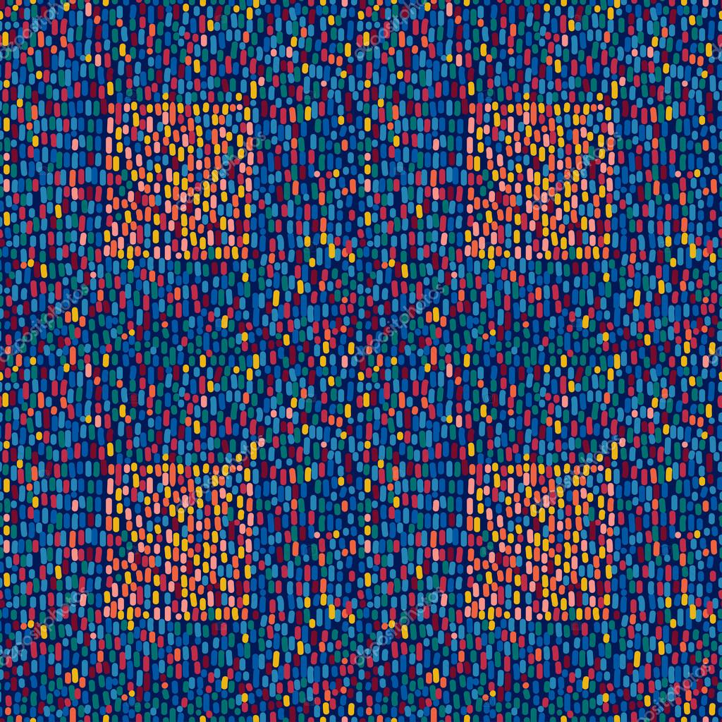 Pattern with the color dots Stock Vector by ©Lisla 56807189