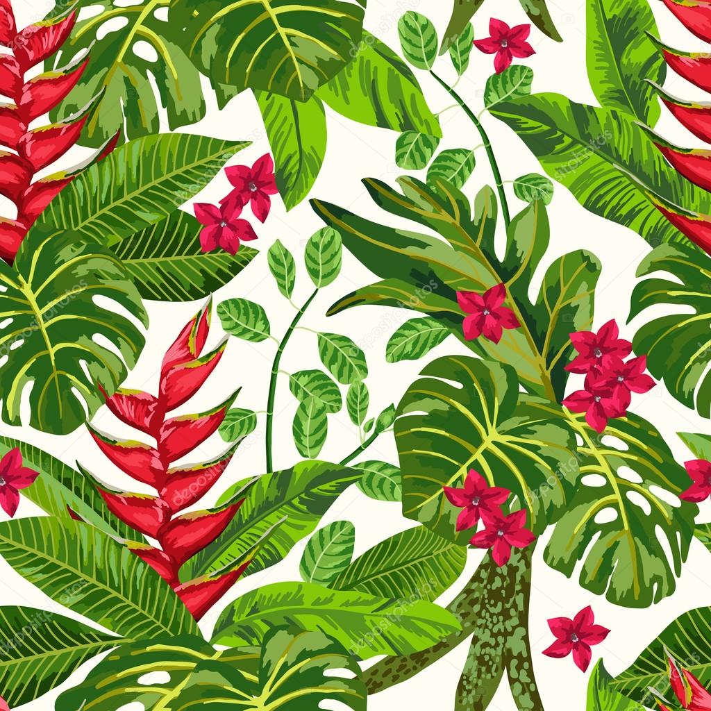 Seamless Exotic Pattern — Stock Vector © Lisla 73776085