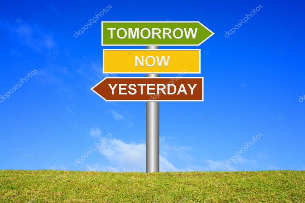 Yesterday Sign