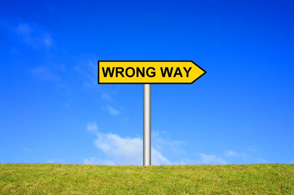 Wrong way Stock Photos, Royalty Free Wrong way Images | Depositphotos
