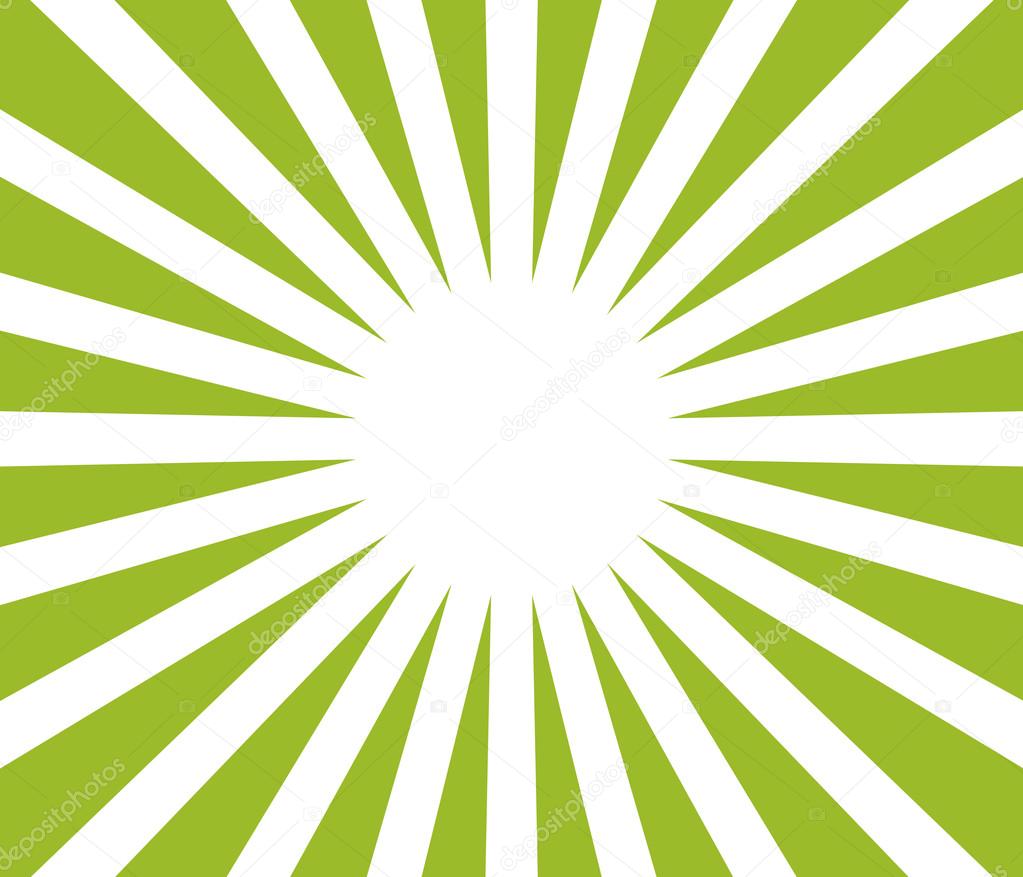 Green white sunburst — Stock Photo © keport #95342554
