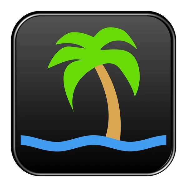 Palm boom platte pictogram Stock Photos, Royalty Free Palm boom platte ...