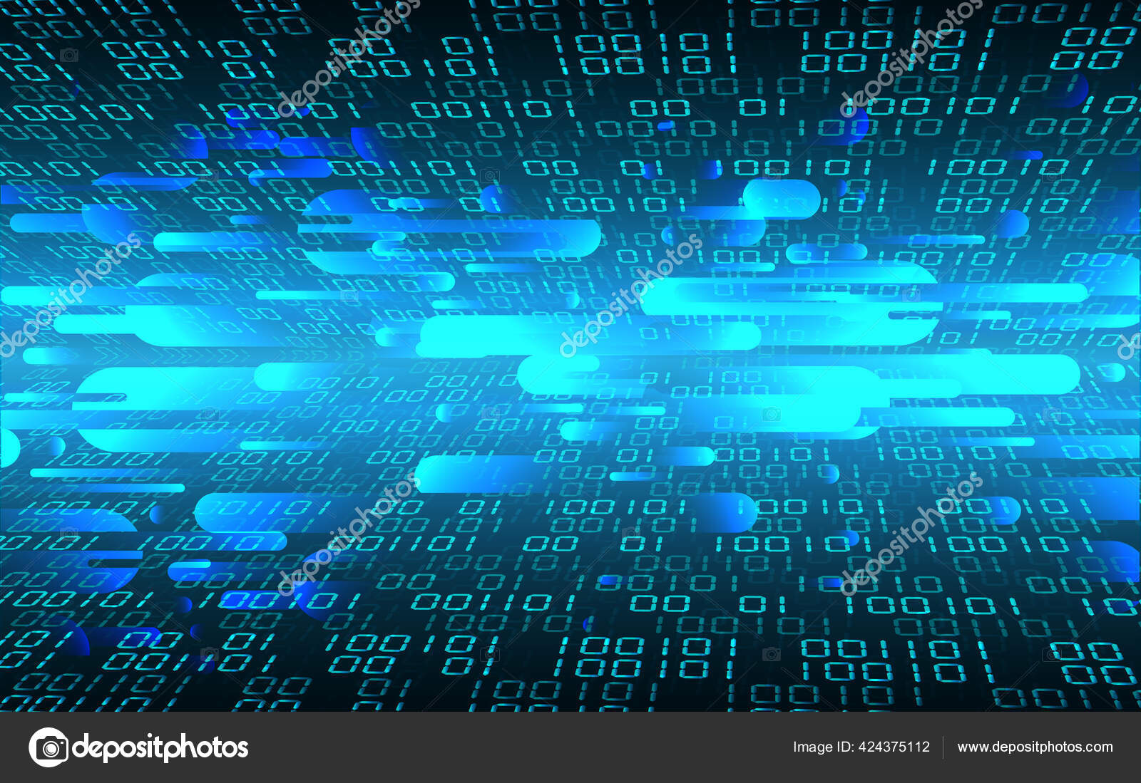 Abstract Background Binary Code Numbers Stock Vector by ©titima157@gmail.com 424375112