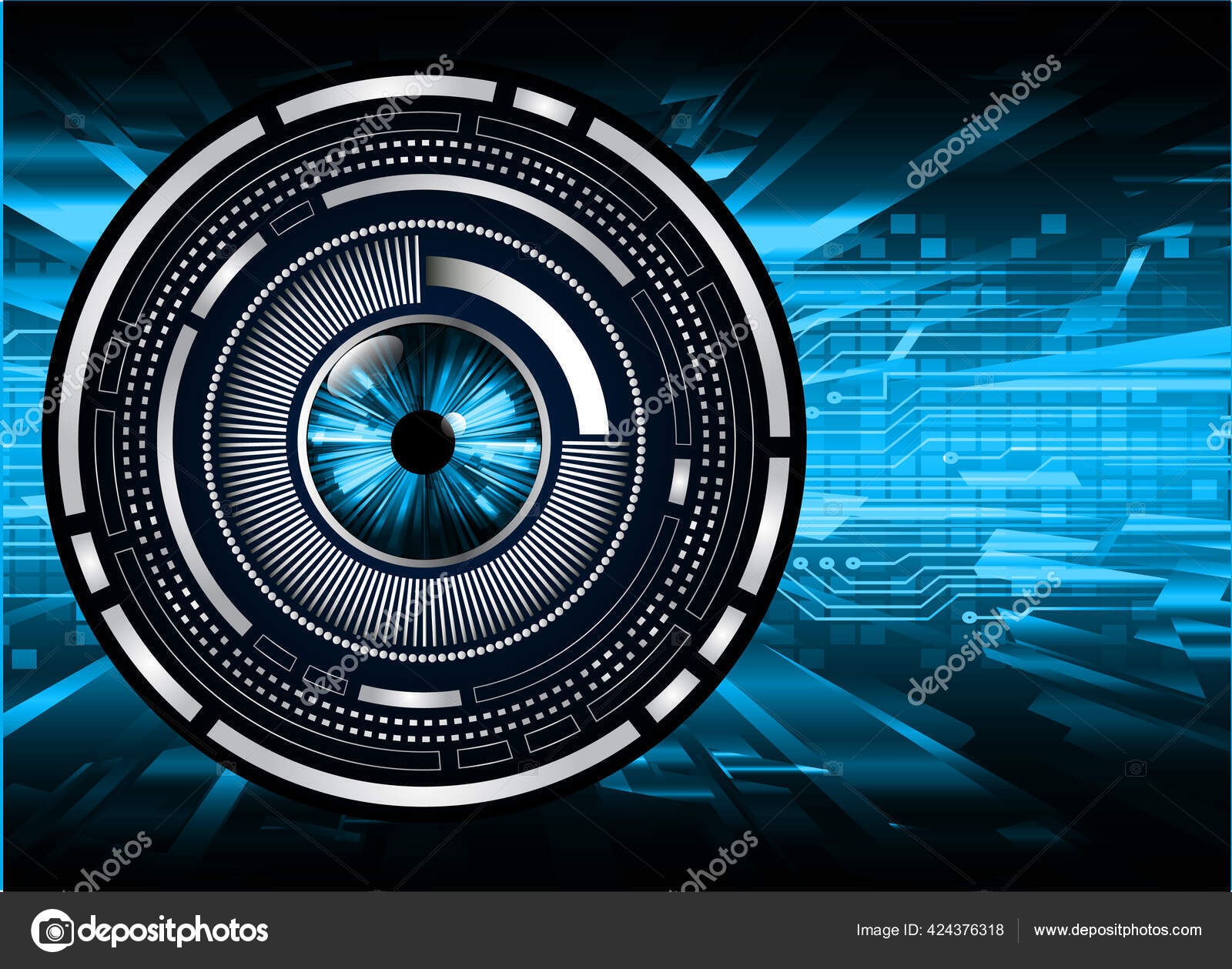 Futuristic Technology Background Binary Code Stock Vector Image by ©titima157@gmail.com #424376318