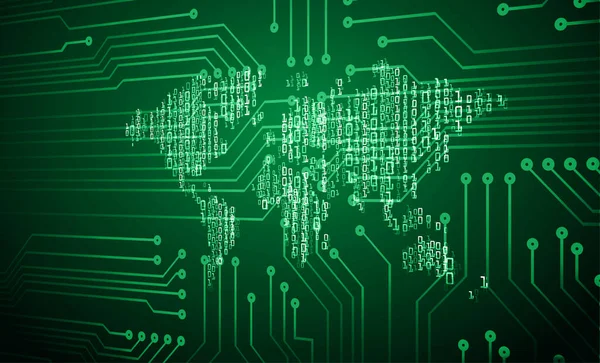 Abstract Background Binary Code Map Stock Vector by ©titima157@gmail.com 482514584