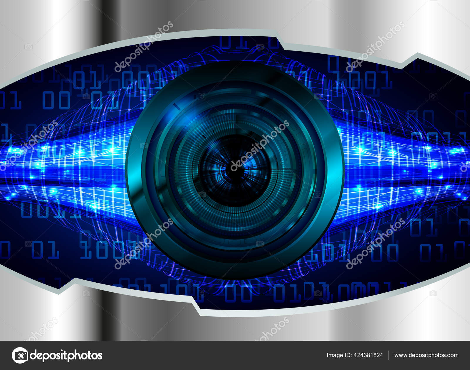 Abstract Technology Background Futuristic Digital Data Stock Vector By ©titima157