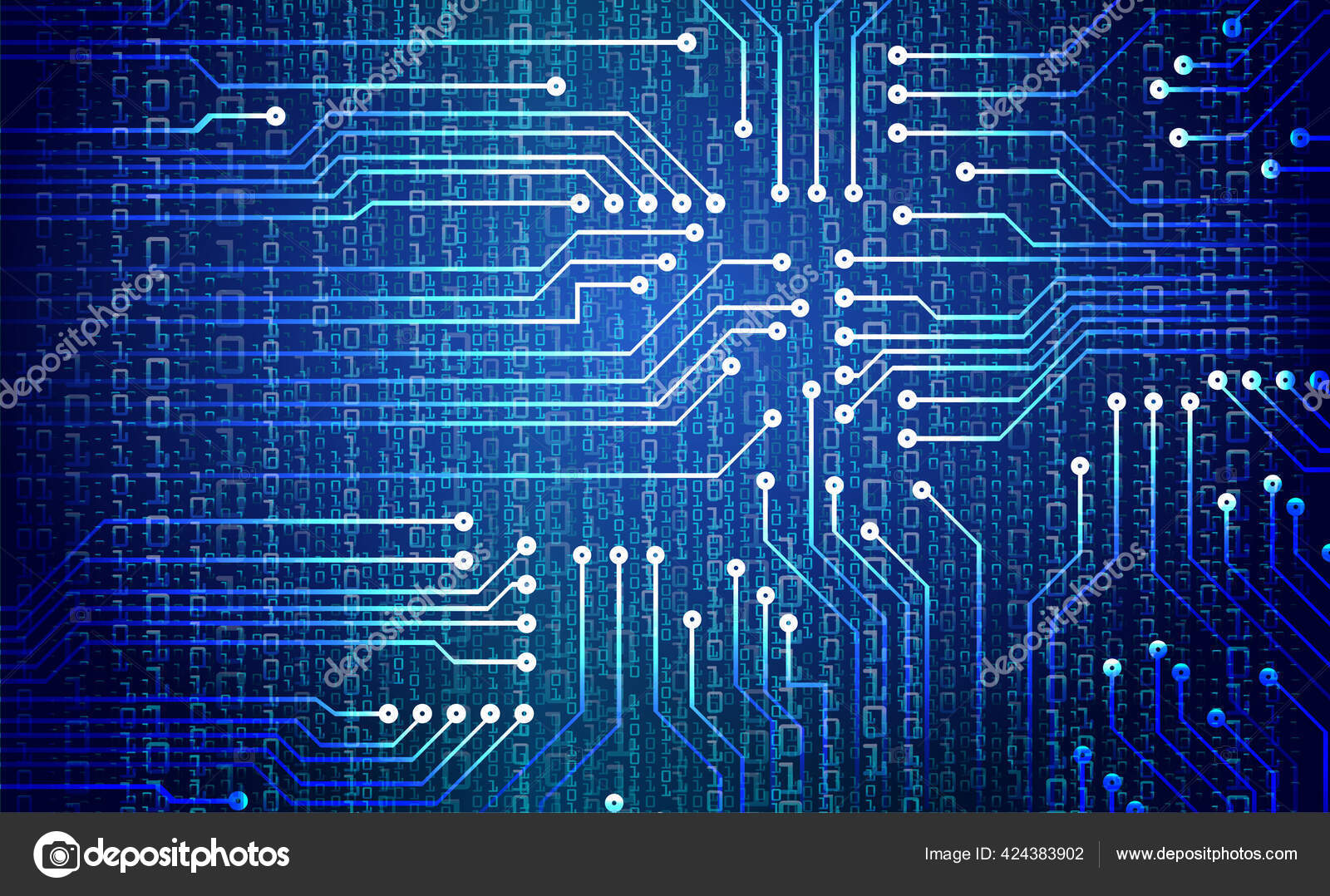 Blue Circuit Board Binary Code Stock Vector by ©titima157@gmail.com ... Blue Circuit Board Binary Code Stock Vector by ©titima157@gmail.com ...