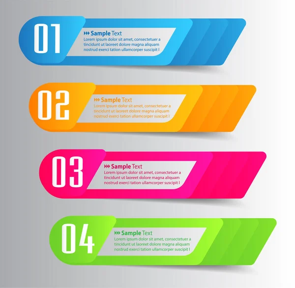 Colorful Modern Text Box Template Website Computer Graphic Technology ...