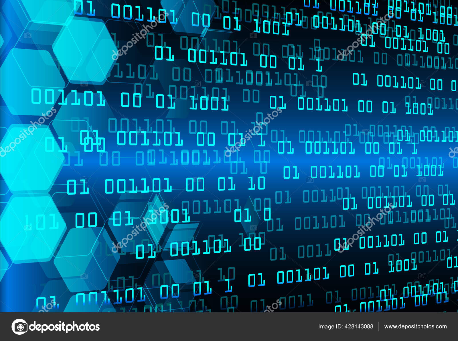 Fondo Pantalla Futurista Abstracto Fondo Digital Vector de stock por ...