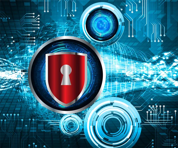 Background Illustration Locker Digital Security Concept Stock Vector by ...