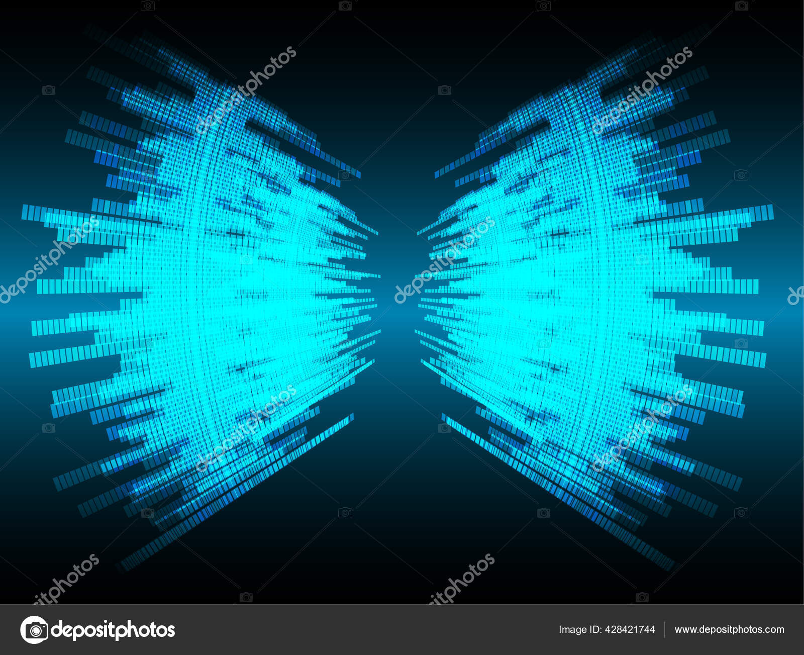 Abstract Futuristic Wallpaper Digital Background Stock Vector Image by ©titima157@gmail.com ...