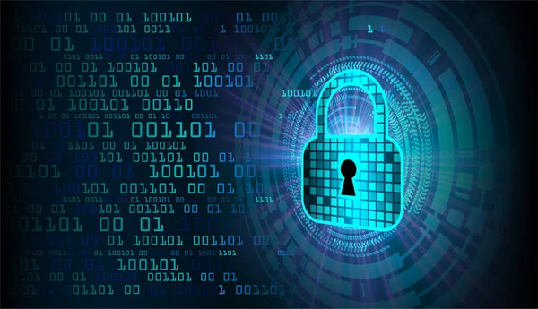 Futuristic Background Locker Digital Security Concept Stock Photo by ...