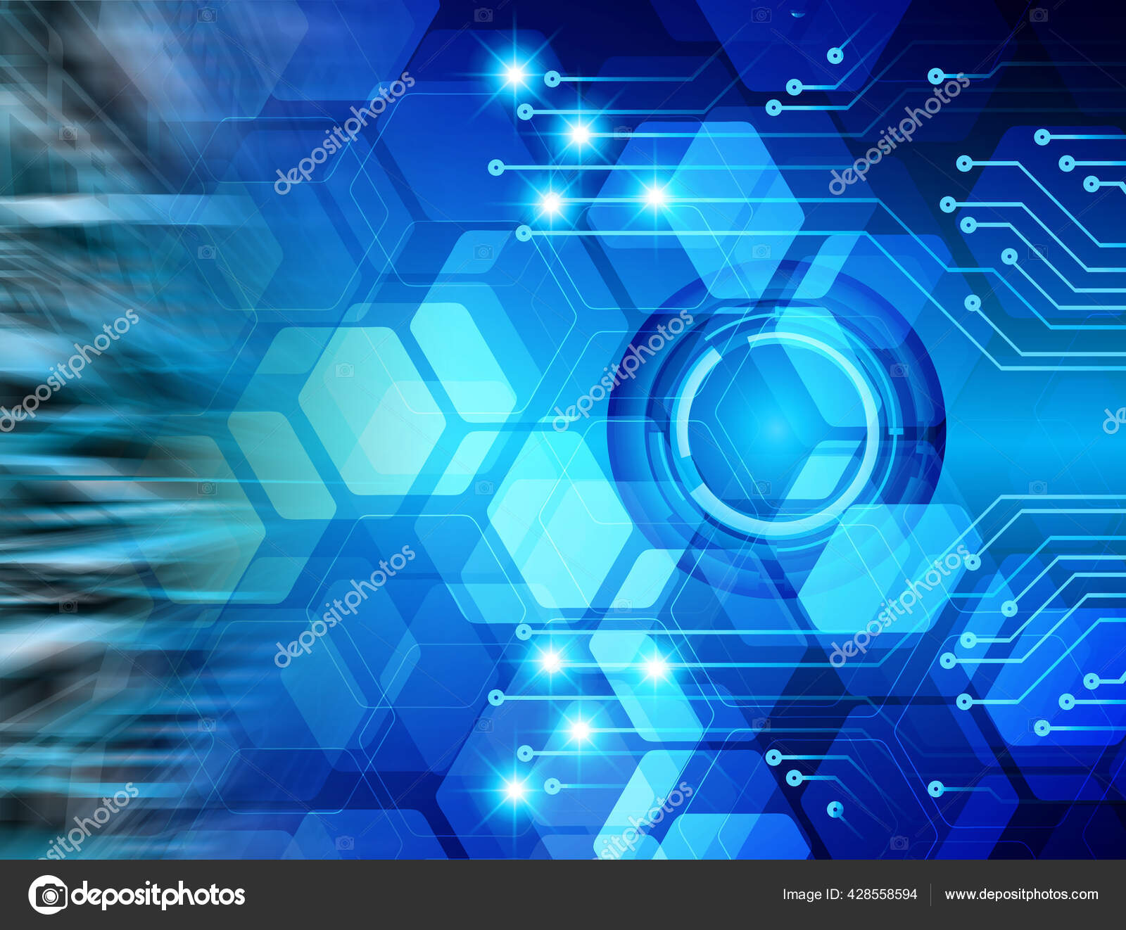 Abstract Futuristic Wallpaper Digital Background — Stock Photo ...