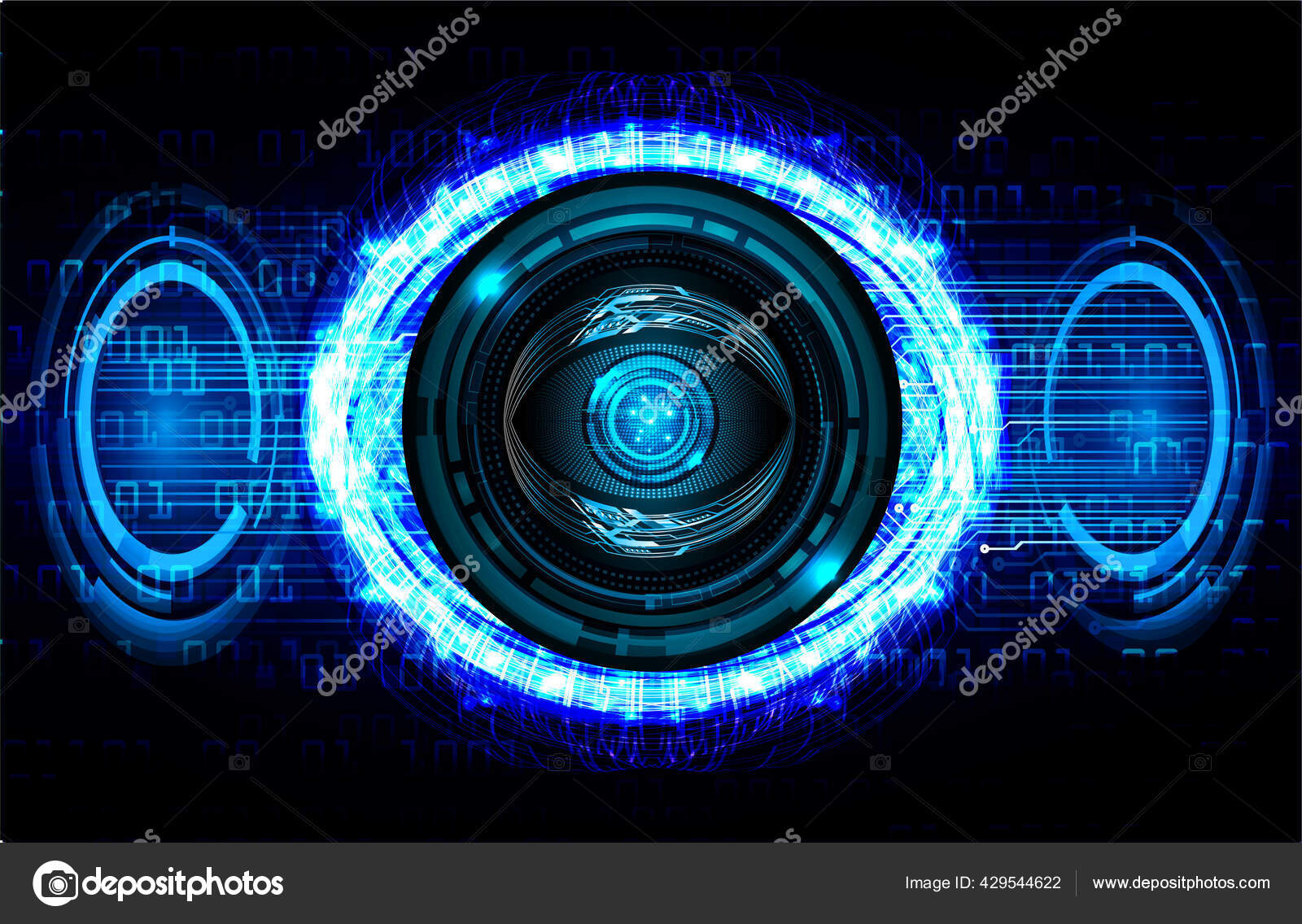 Circuit Virtual Technology Background Stock Vector Image by ©titima157 ...