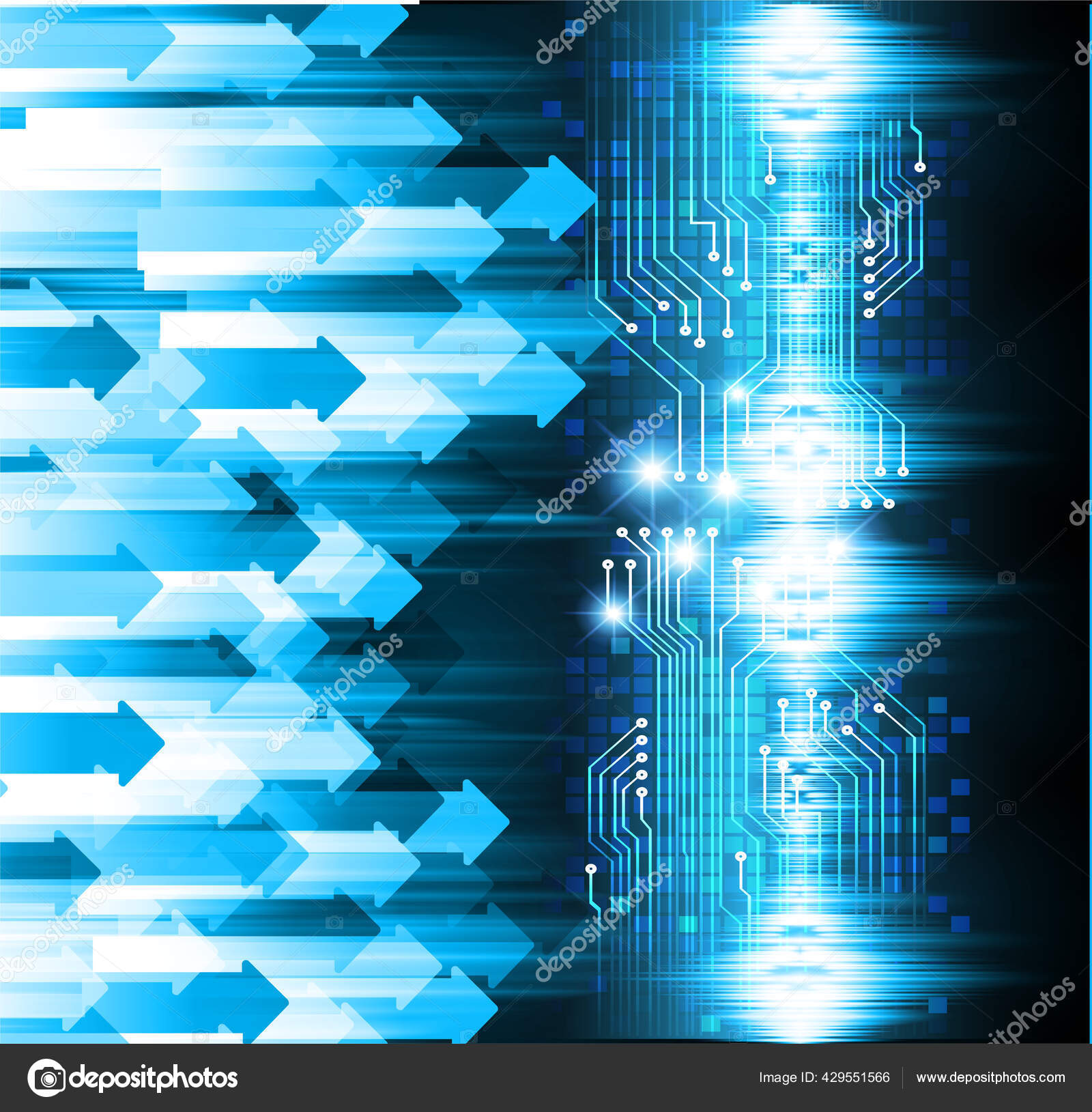 Abstract Futuristic Wallpaper Digital Background Stock Vector Image by ...