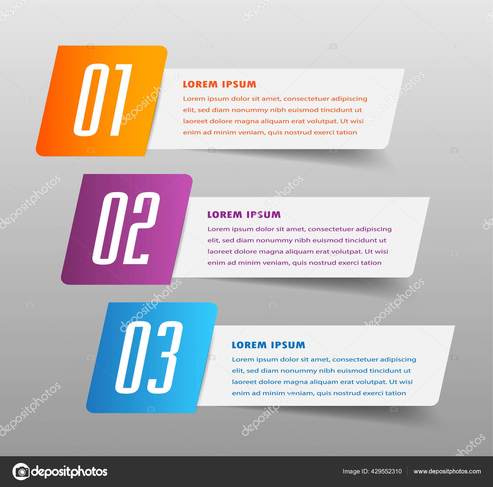 Colorful Modern Text Box Template Website Computer Graphic Technology ...