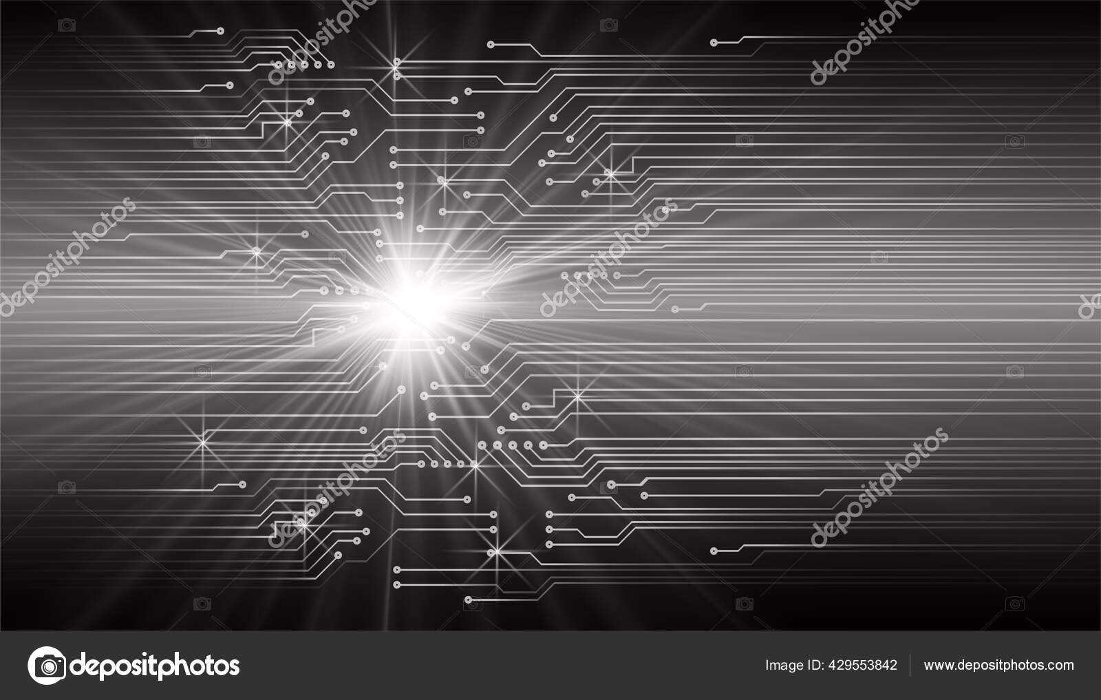 Fondo Pantalla Futurista Abstracto Fondo Digital Vector de stock ...