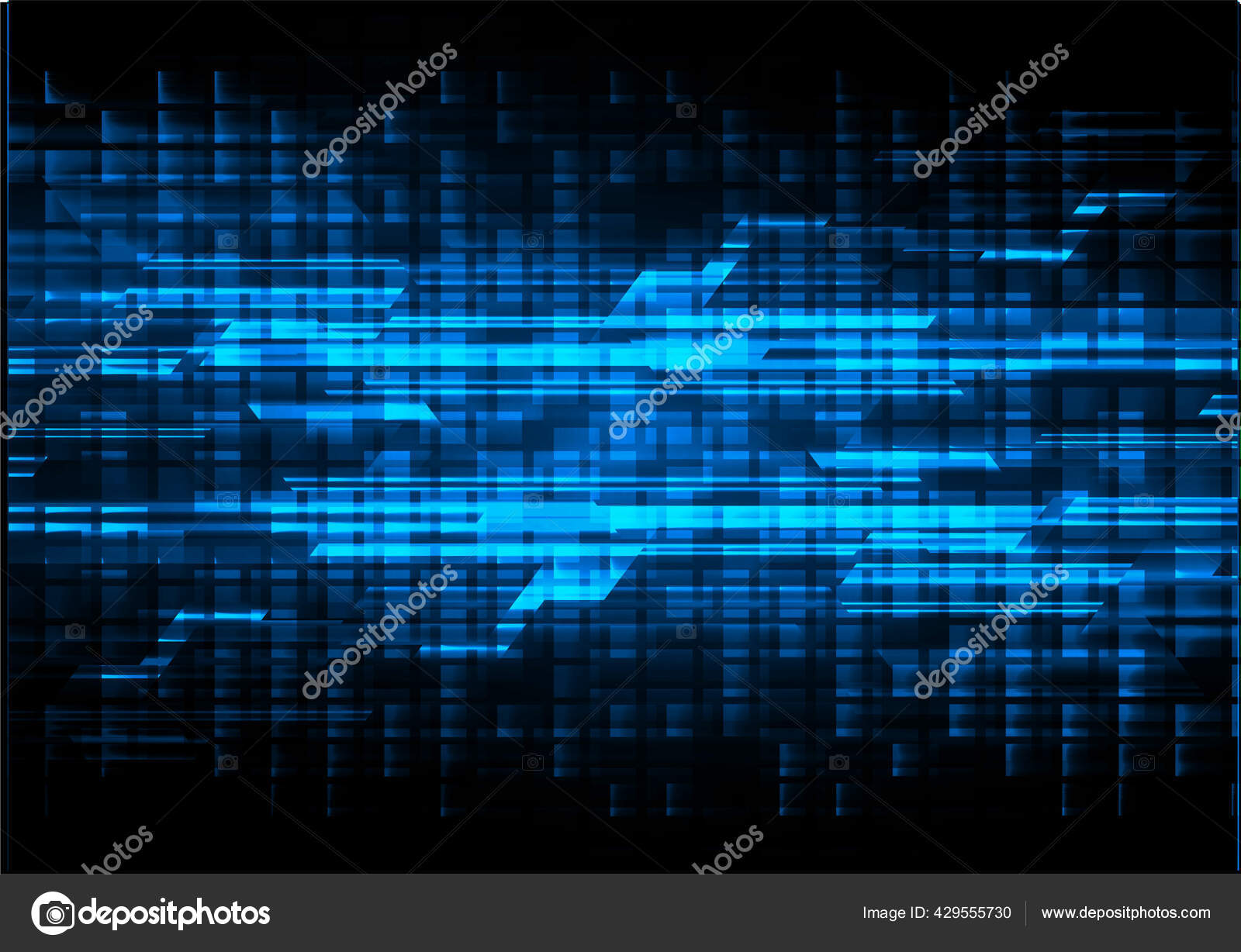 Fondo Pantalla Futurista Abstracto Fondo Digital Vector de stock ...