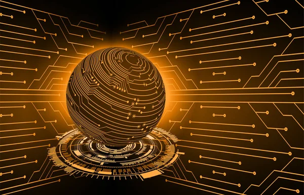 Circuit Board Binary Code Stock Vector by ©titima157@gmail.com 424382438