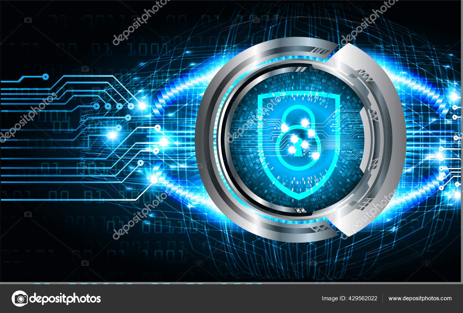 Background Vector Illustration Locker Digital Security Concept Stock Vector by ©titima157@gmail ...