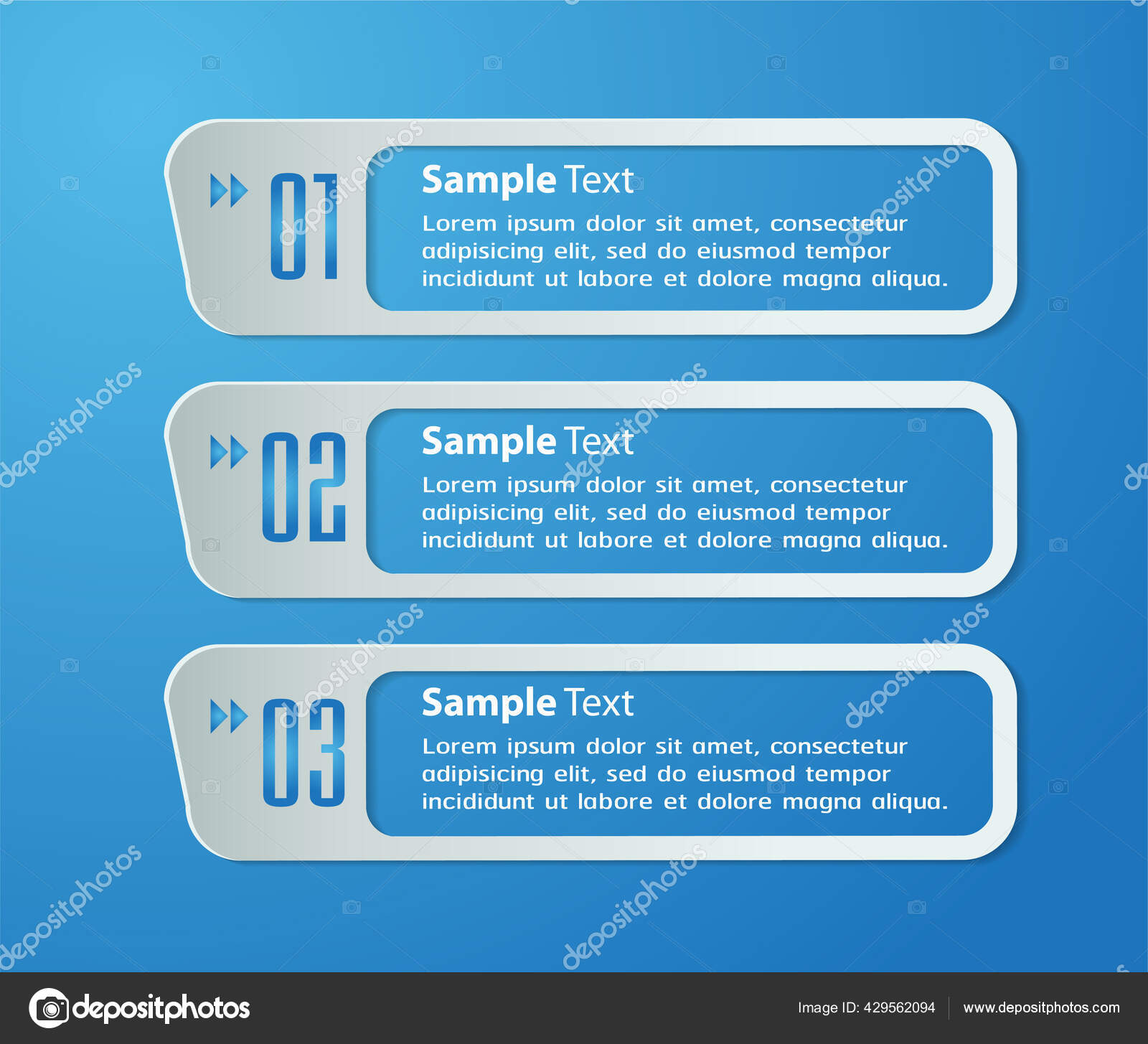 Colorful Modern Text Box Template Website Computer Graphic Technology ...