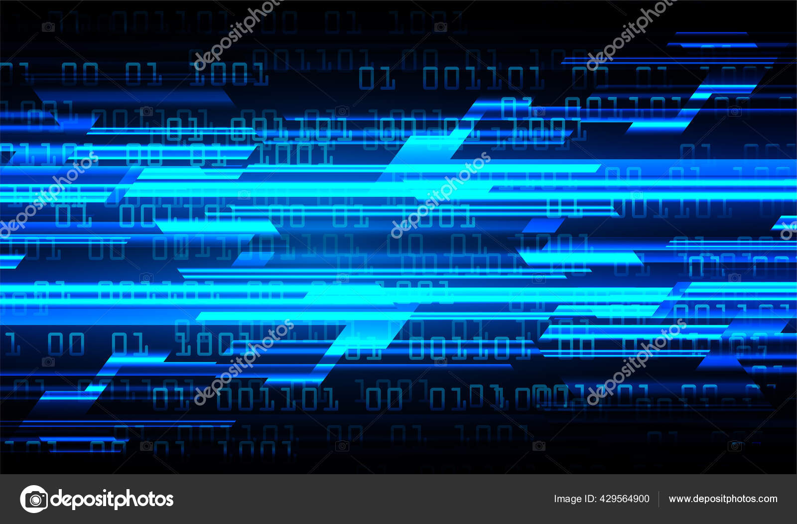 Fondo Pantalla Futurista Abstracto Fondo Digital Vector de stock ...