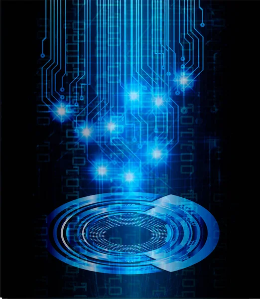 컴퓨터 및 미래 기술 Vektor Stok, Ilustrasi 컴퓨터 및 미래 기술 Bebas Royalti ...