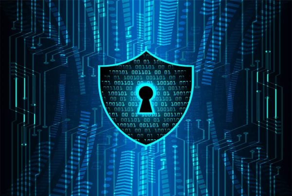 Closed Padlock Digital Background Cyber Security Stock Vector by ©titima157@gmail.com 686229158