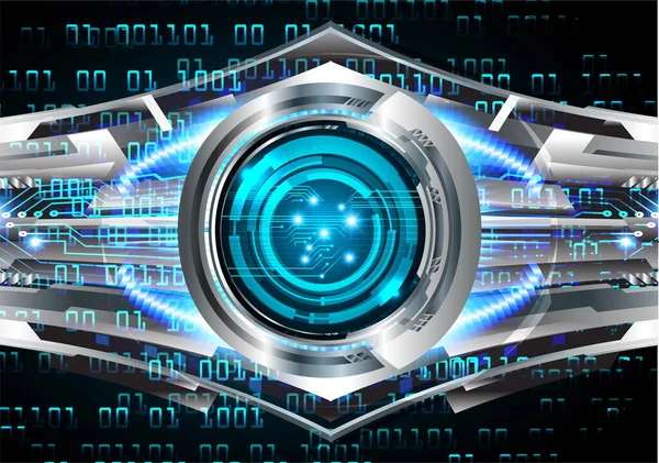 Cyber Circuit Future Technology Concept Background Shape Cyber Eye ...