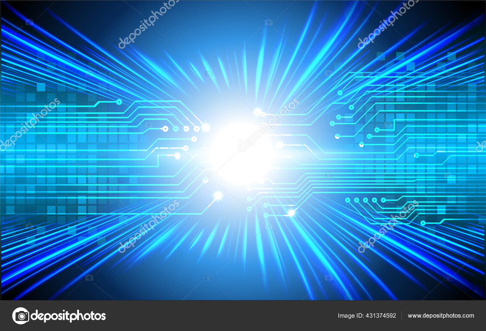 Fondo Pantalla Futurista Abstracto Fondo Digital Vector de stock ...